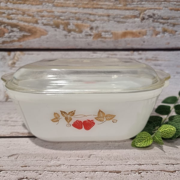Pyrex Strawberry - Etsy