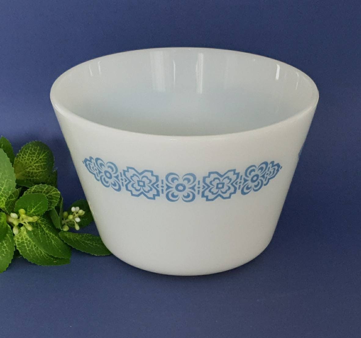 Vintage German Schott Mainz Jena Glass Opal Glass Blue - Etsy