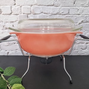 Vintage Agee australian Pyrex Rose Pink CR 200 2 Pint Round - Etsy