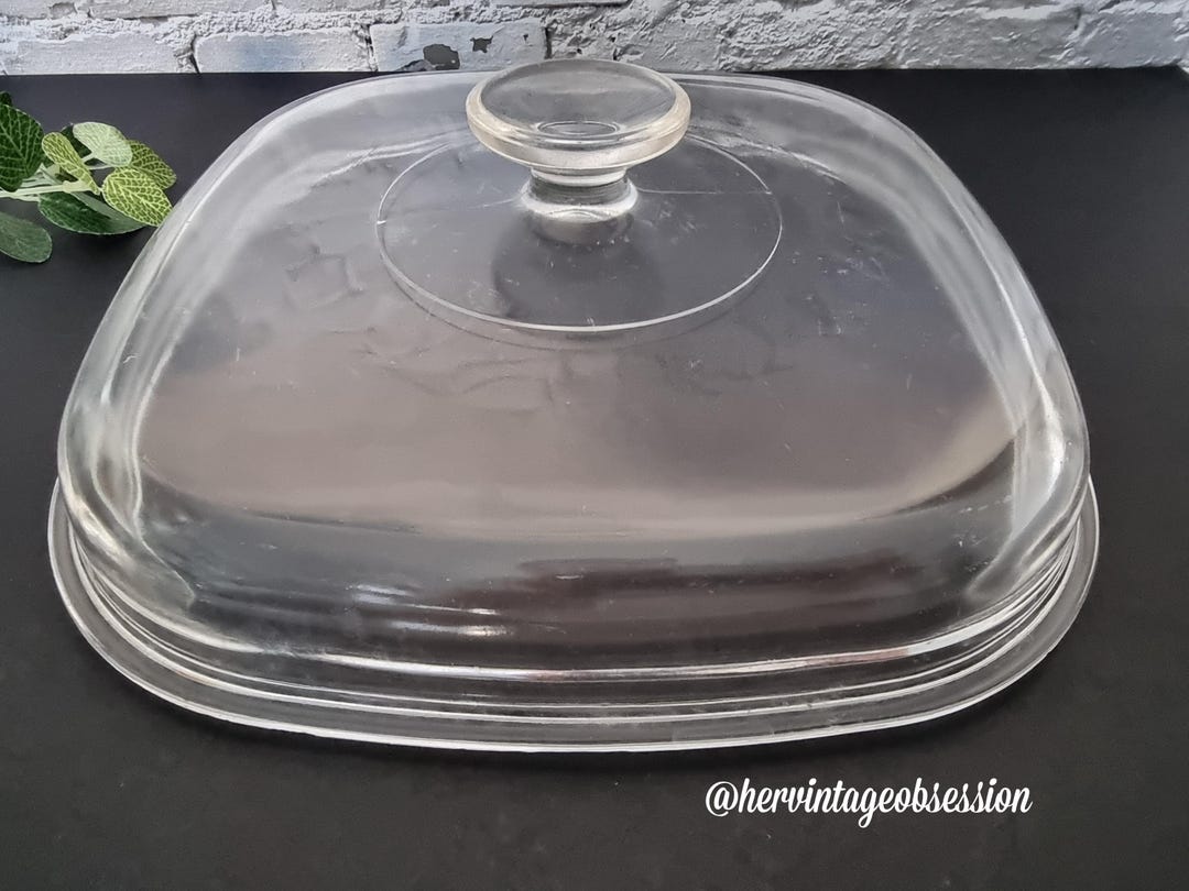 Vintage Corning Ware Casserole Dish Glass Replacement Lid A-12-C Made ...