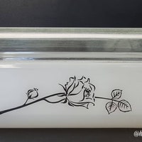 Rose Pyrex - Etsy