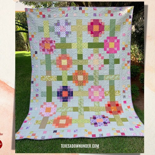 Summer Garden Quilt Pattern - Etsy