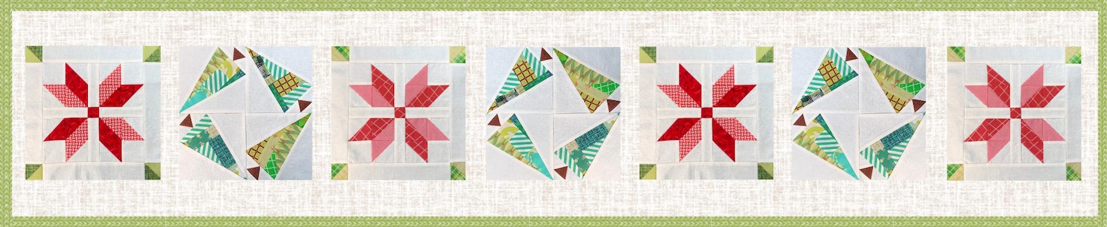Jolly Holly Table Runner Pattern and Video Tutorials - Etsy