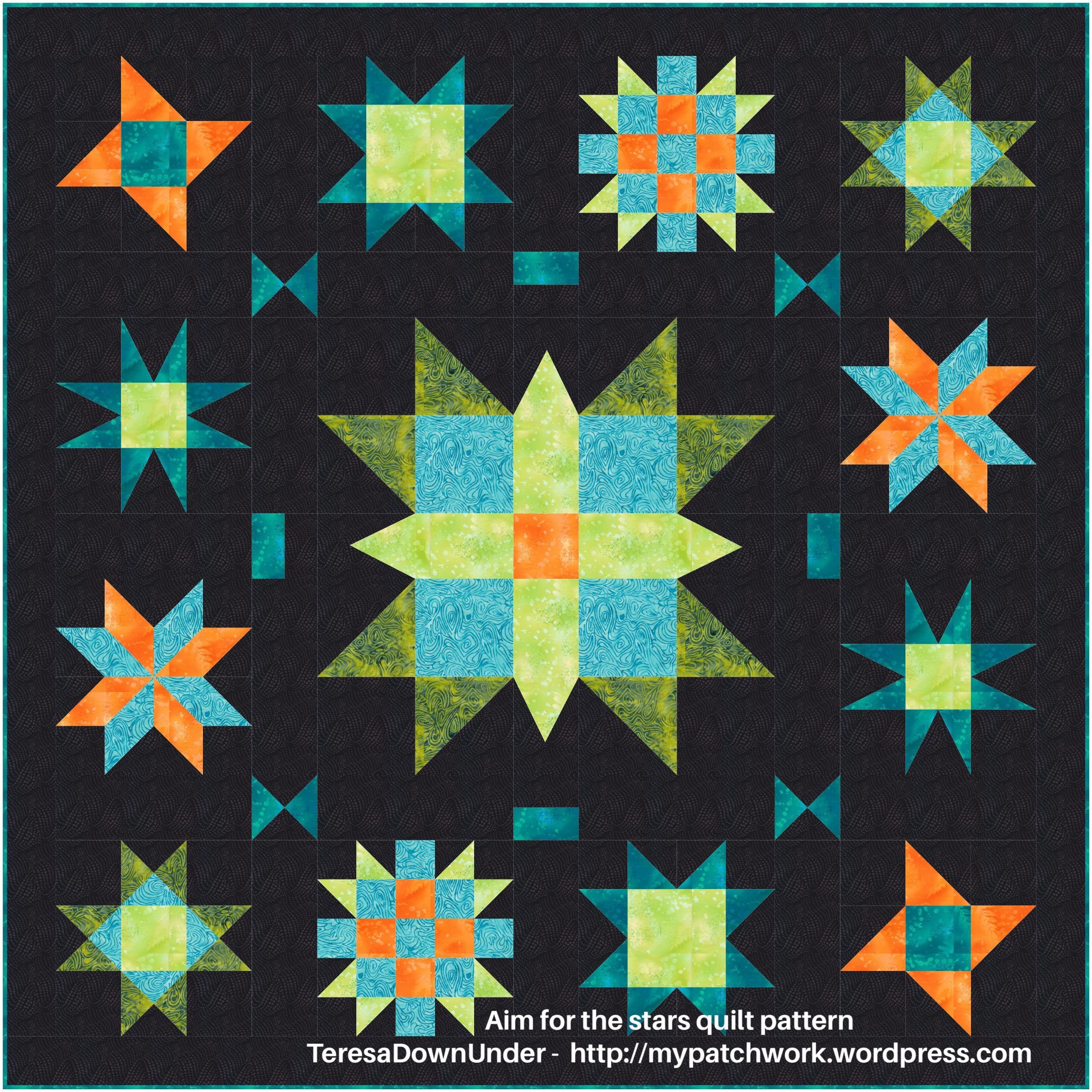 My lucky stars quilt pattern | Etsy