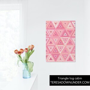 Tangled Triangles Quilt Pattern - Etsy