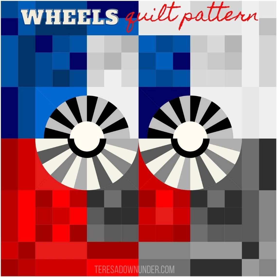 Wheels Quilt Pattern Digital Download - Etsy Australia