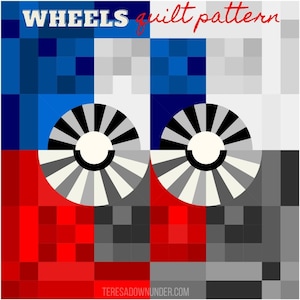 Wheels Quilt Pattern - Digital Download - Etsy