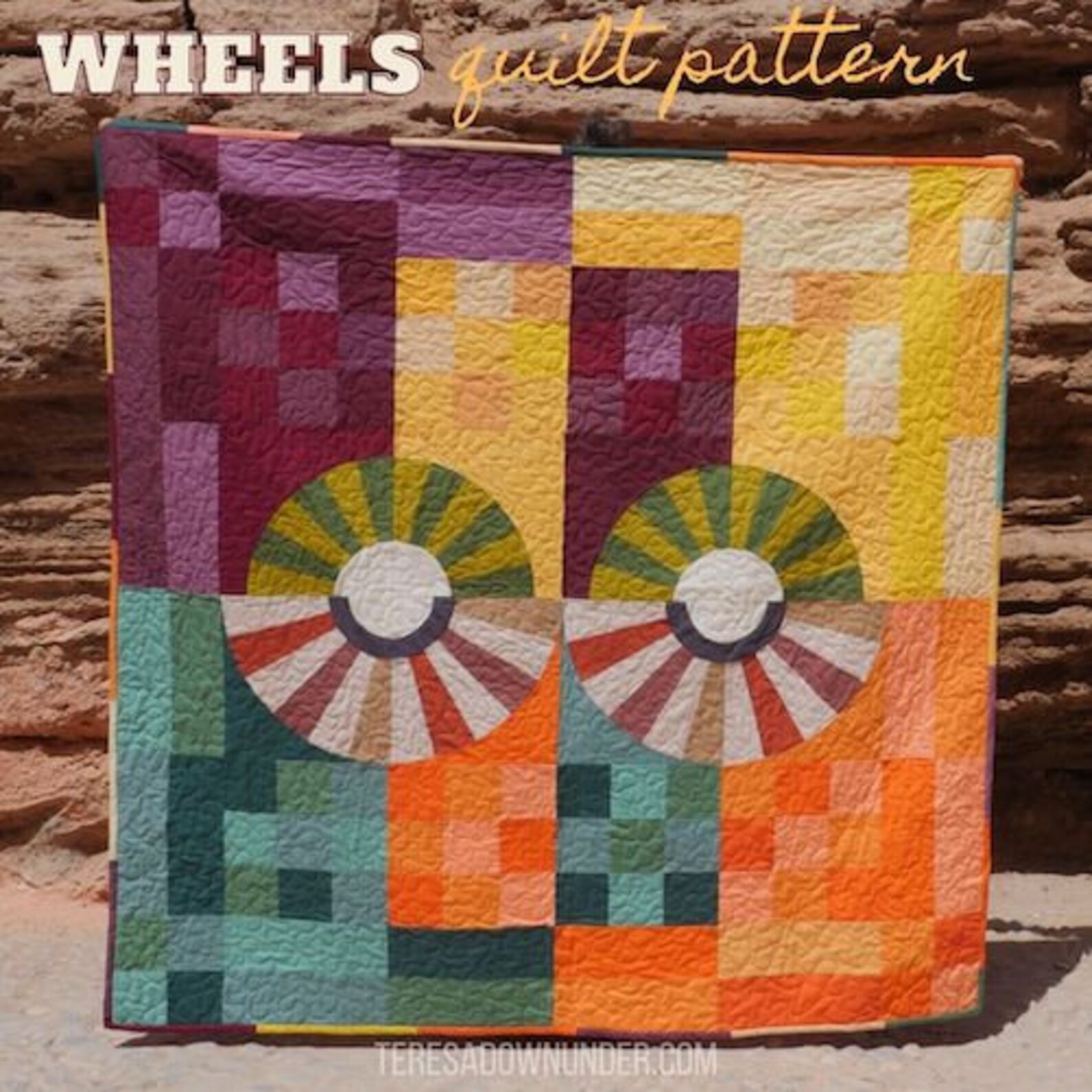 Wheels Quilt Pattern Digital Download - Etsy Australia
