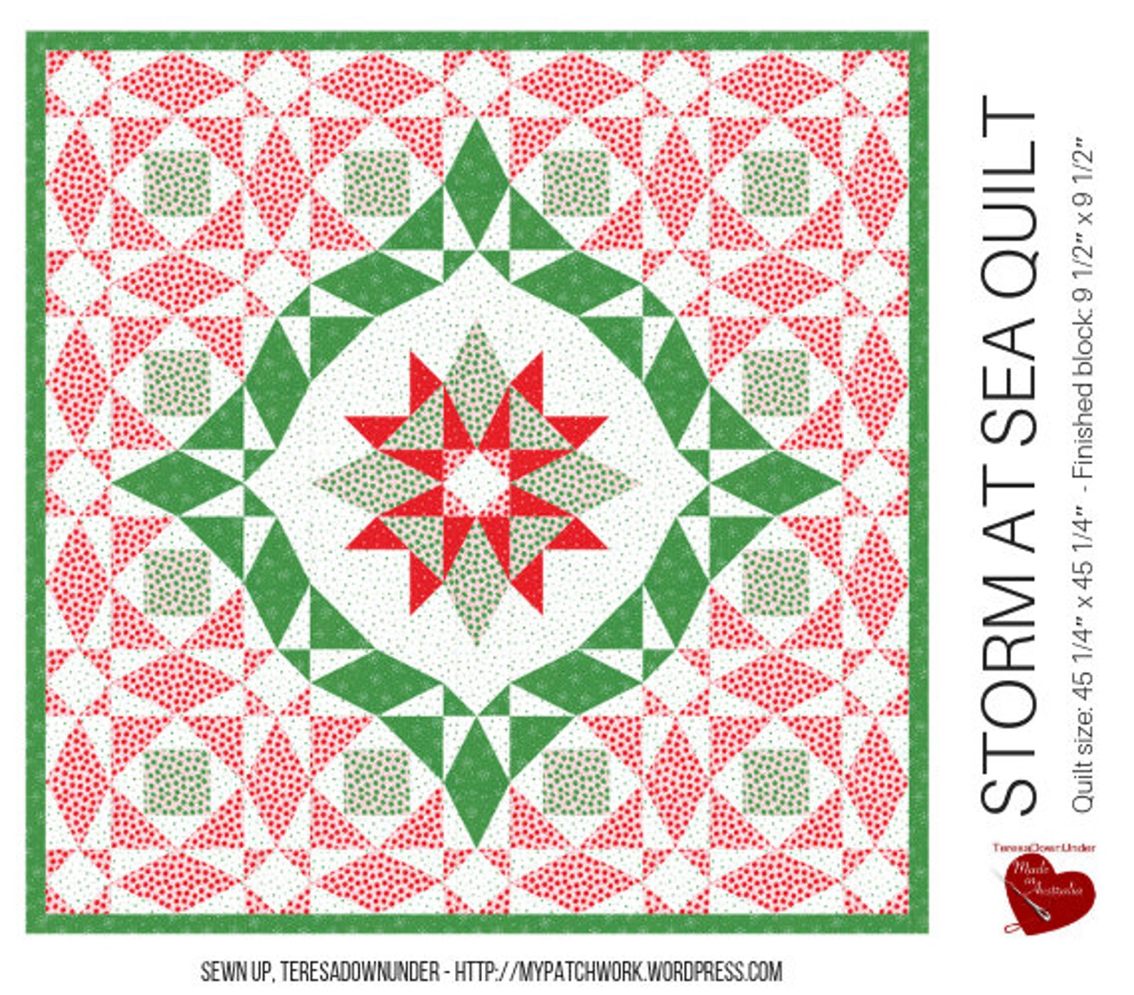 Storm at Sea Quilt Pattern - Etsy Australia