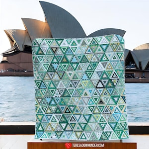 Tangled Triangles Quilt Pattern - Etsy