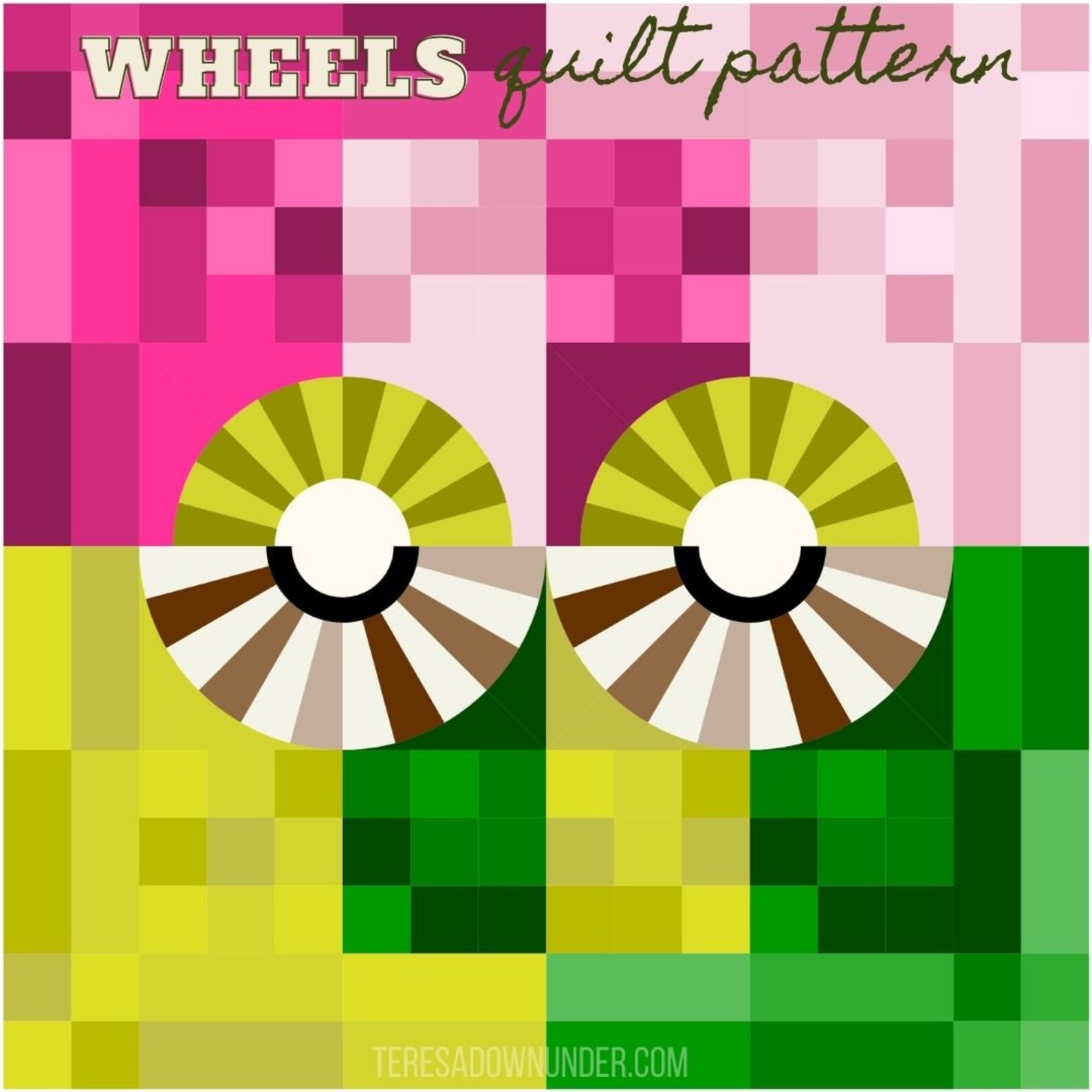Wheels Quilt Pattern Digital Download - Etsy Australia
