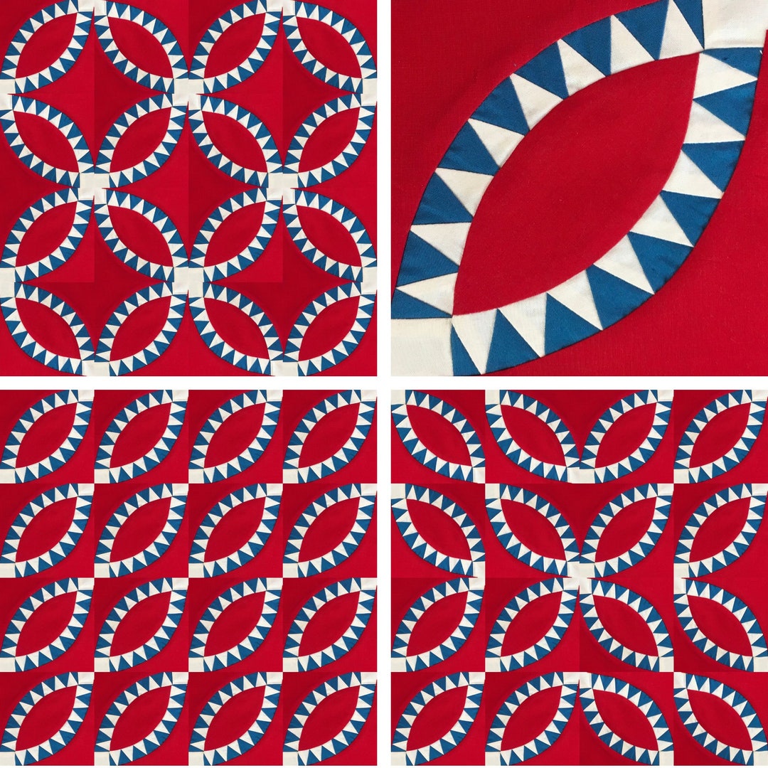 Pickle Dish Quilt Block Template - Etsy