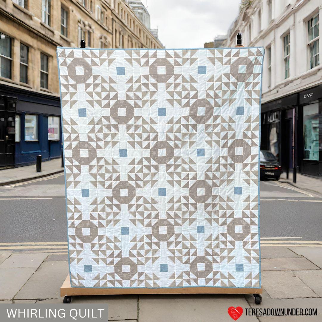 Whirling Quilt Pattern - Etsy