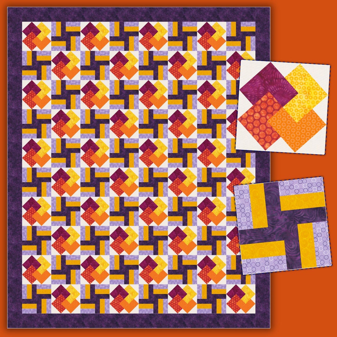 Flames Quilt Pattern - Etsy