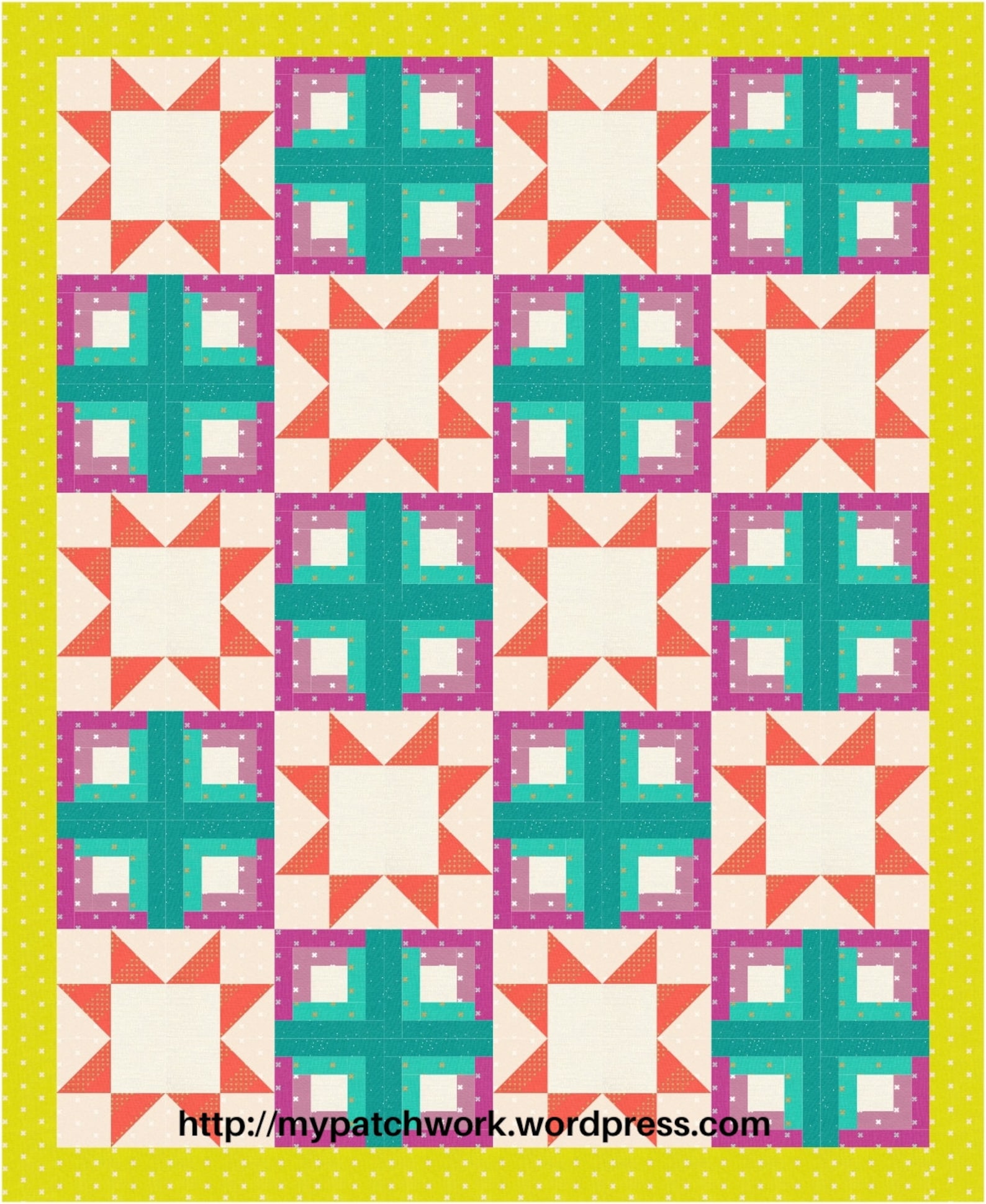 Summer Night Quilt Pattern - PDF Download - Etsy