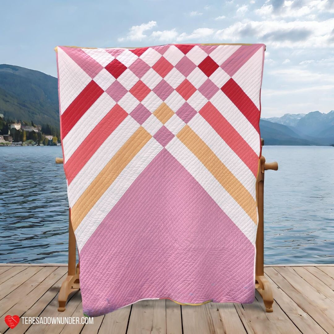 Trellis Quilt Pattern - 5 Sizes - Etsy