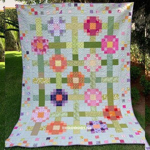 Summer Garden Quilt Pattern - Etsy