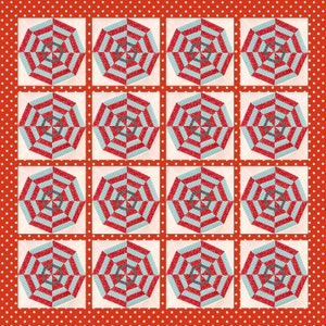 Spiderweb Block - Templates and Video Tutorial - Etsy Australia