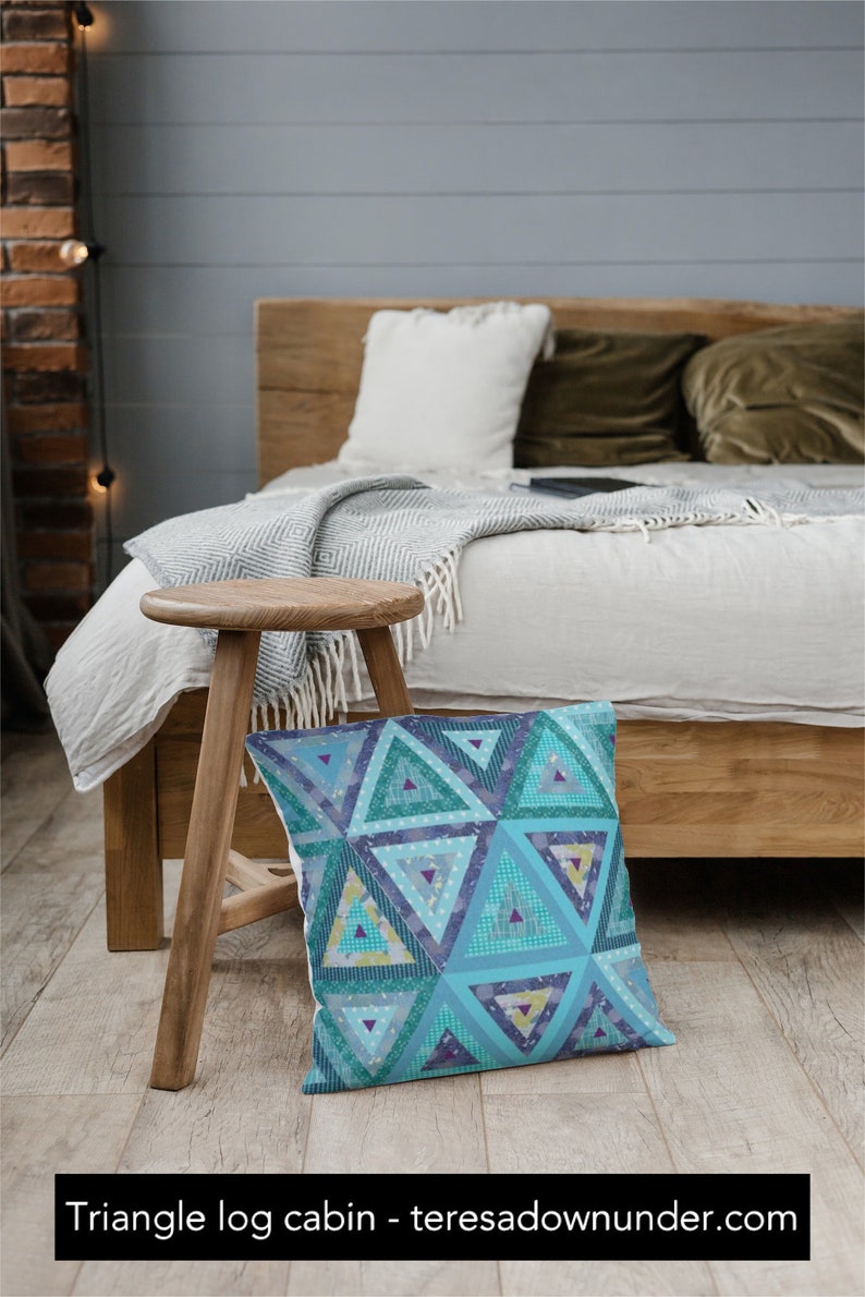 Tangled Triangles Quilt Pattern - Etsy