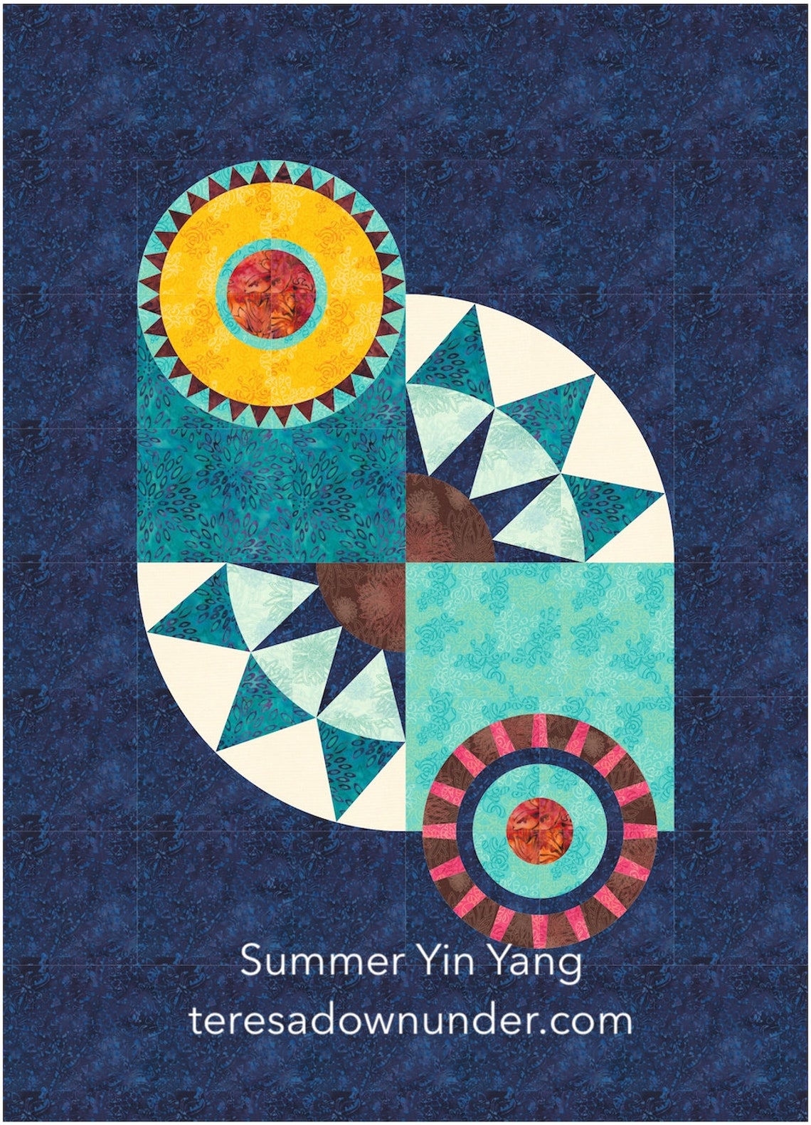 Summer Yin Yang Quilt Pattern - Etsy