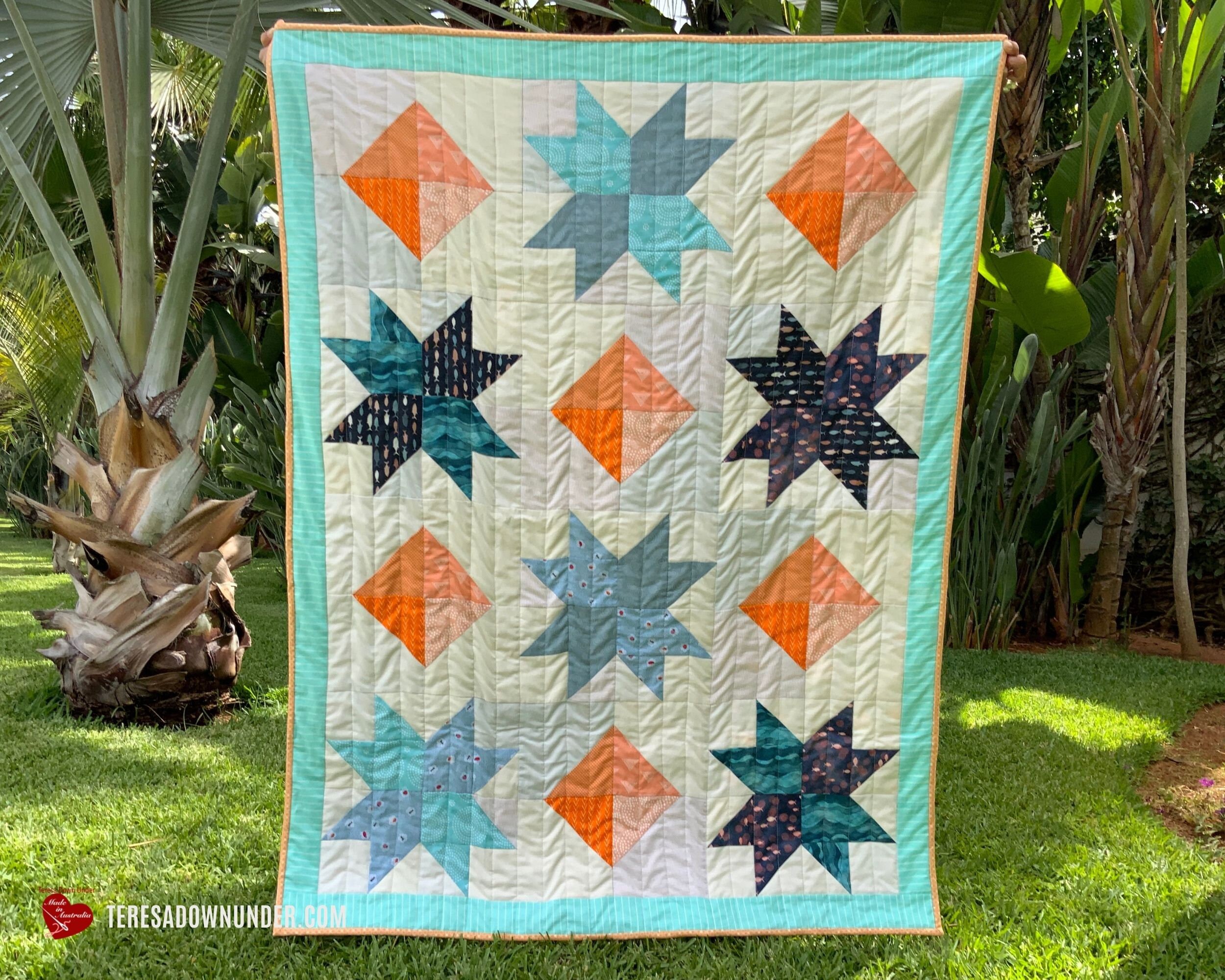 Midnight Diamonds Quilt Pattern - Etsy