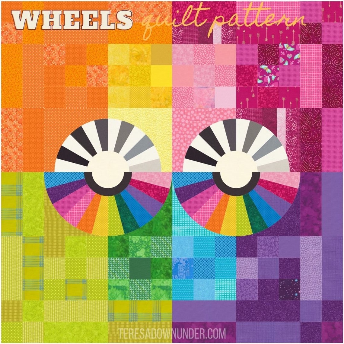 Wheels Quilt Pattern Digital Download - Etsy Australia