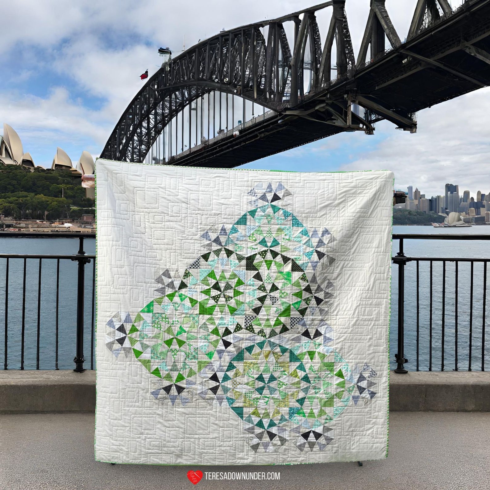 A Cog in the Wheel Quilt Pattern - PDF Download - Etsy Australia