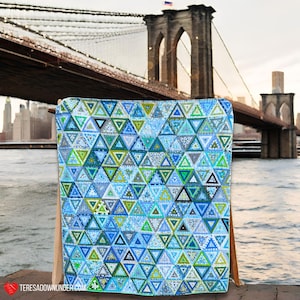 Tangled Triangles Quilt Pattern - Etsy