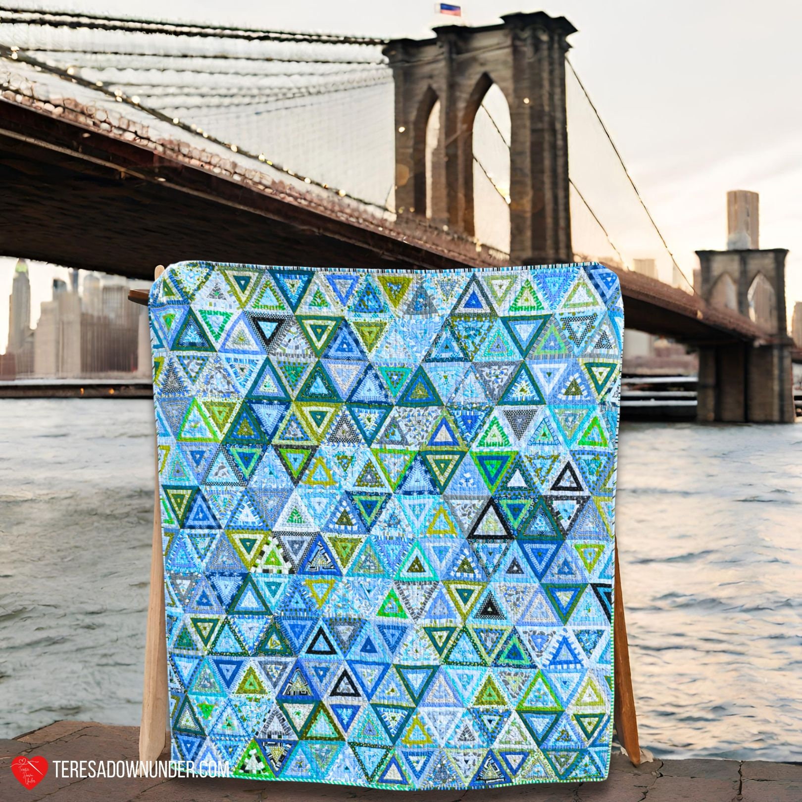Tangled Triangles Quilt Pattern - Etsy