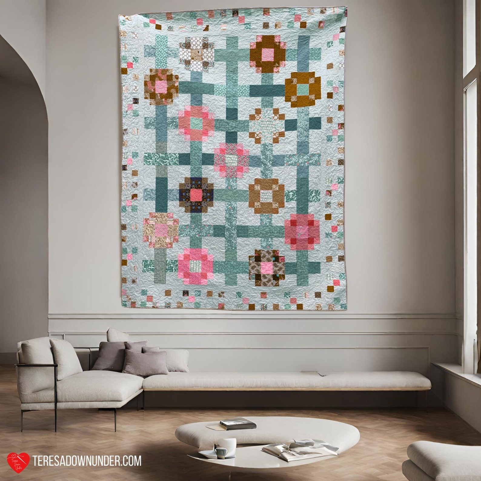 Summer Garden Quilt Pattern - Etsy