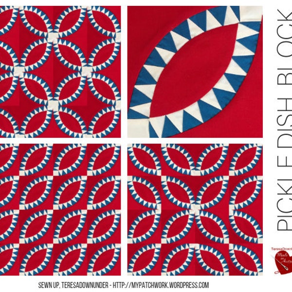 Pickle Dish Quilt Pattern - Etsy