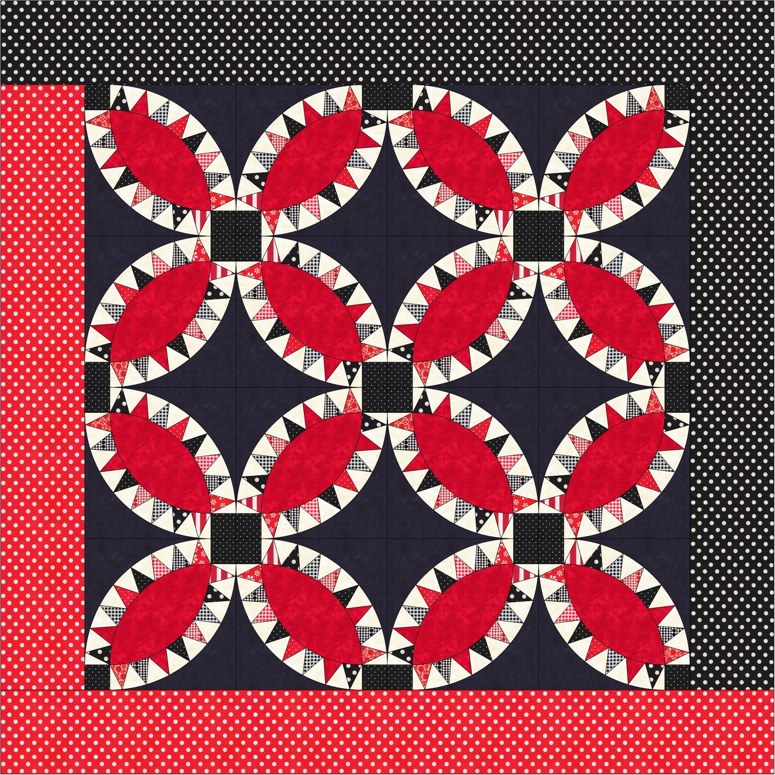 Pickle Dish Quilt Block Template - Etsy