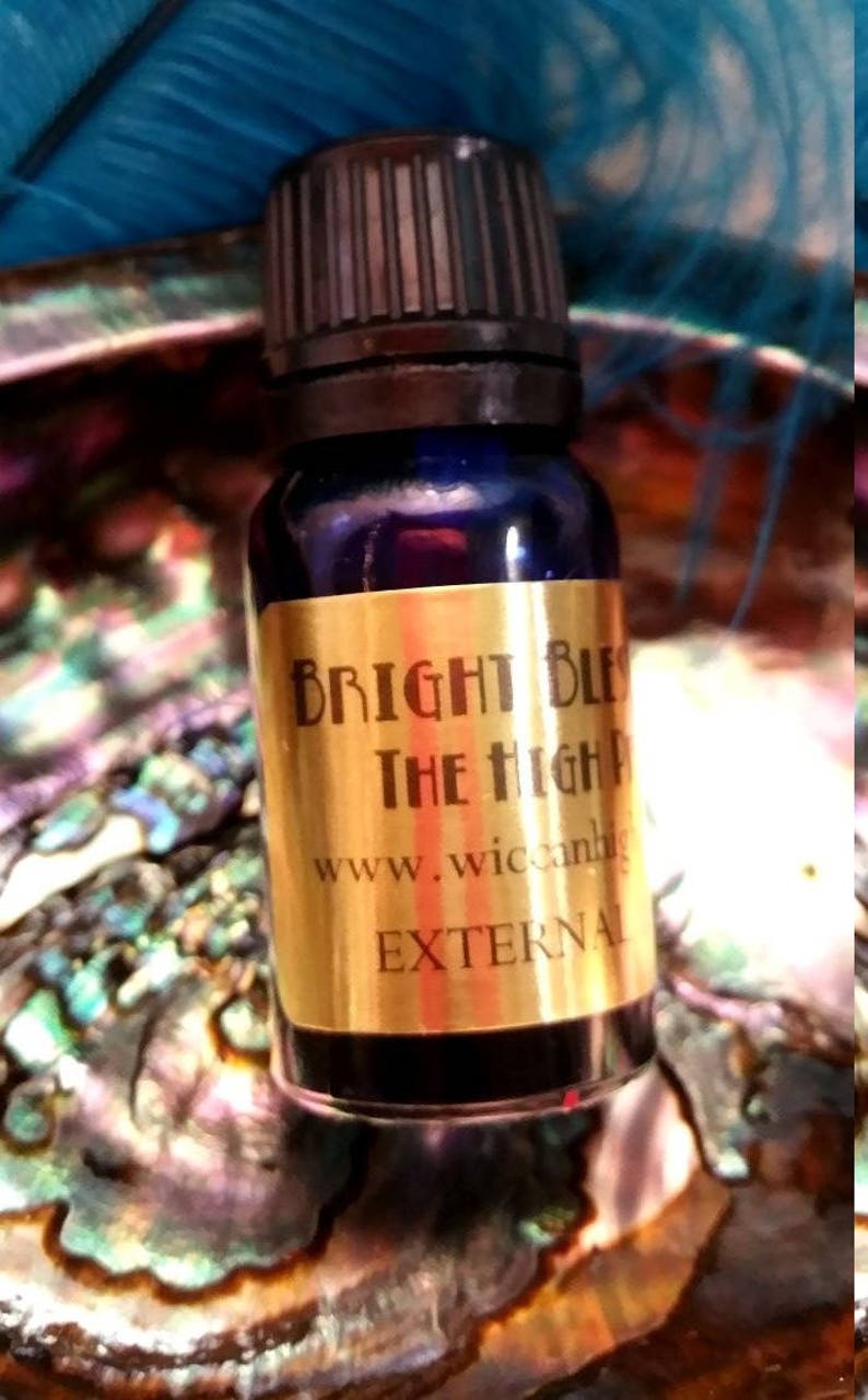 Bright Blessings Spell Oil: High Priestess Made and Blessed | Etsy