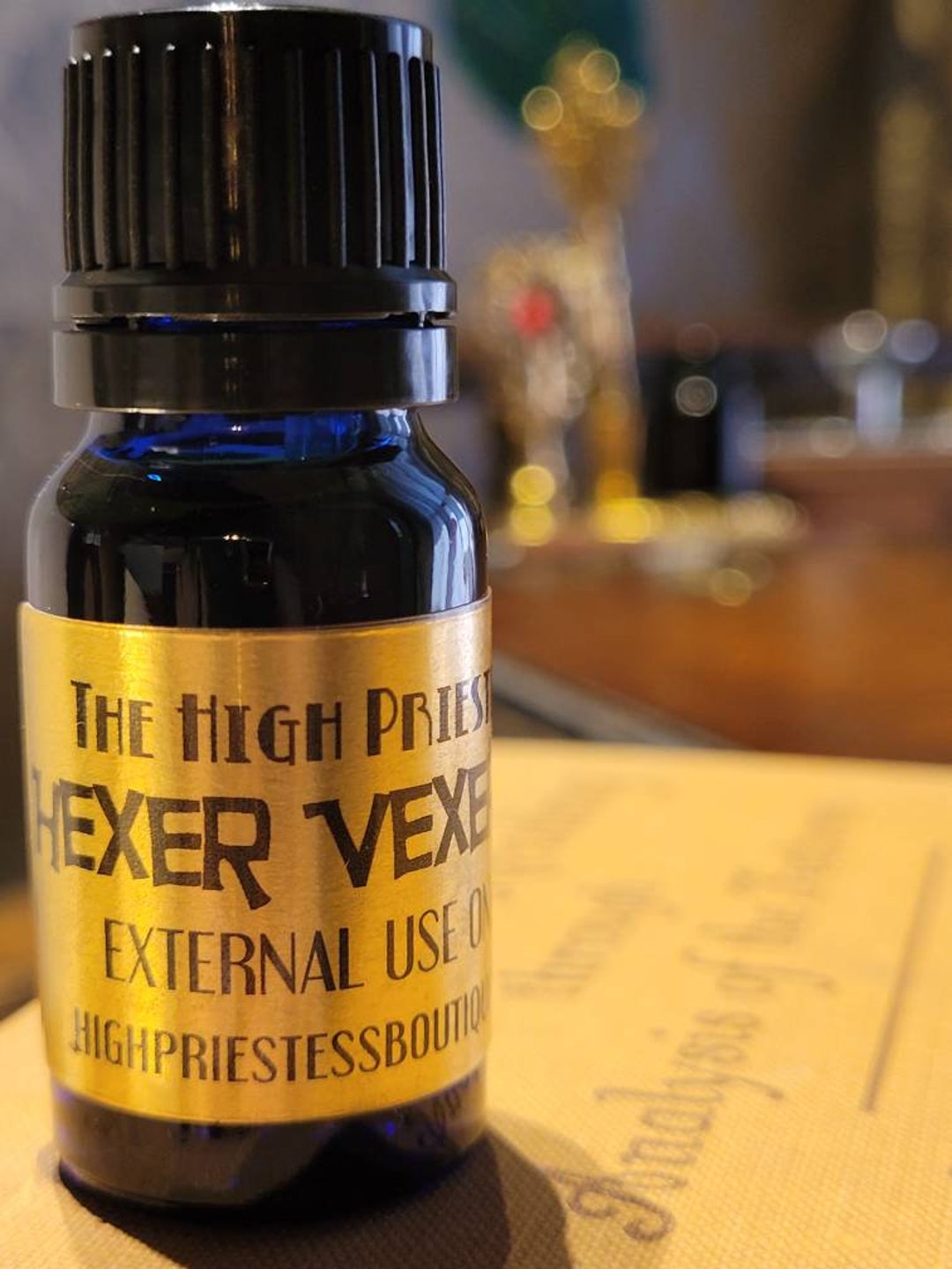 Hexer Vexer Spell Oil. Return Hexes, Spells and Negativity to the ...