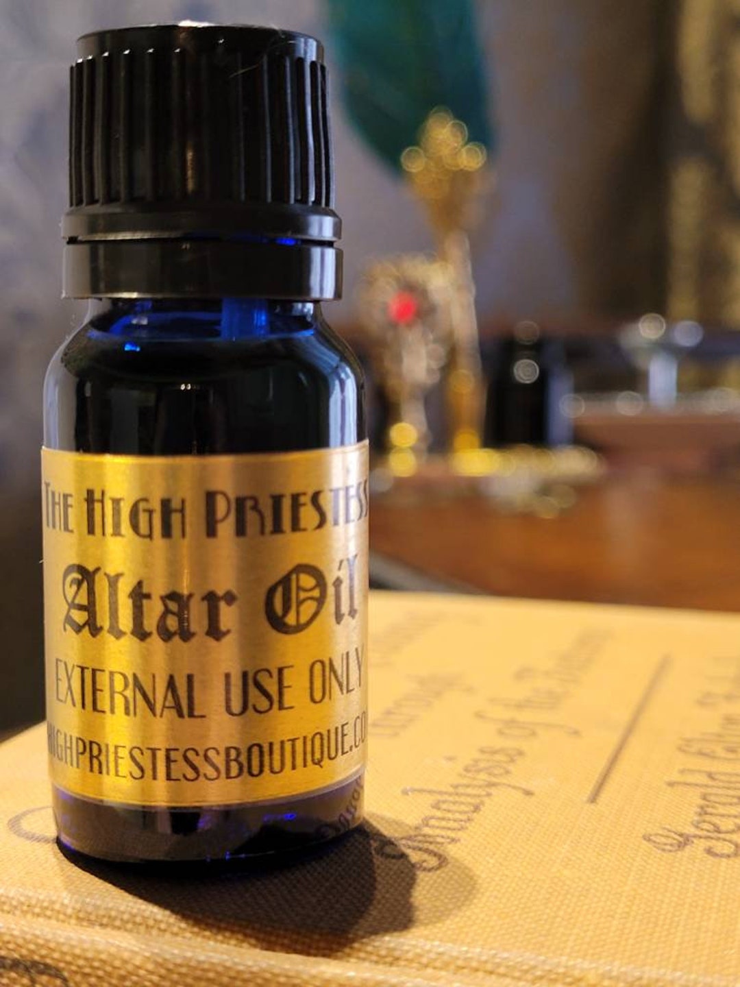 Altar Oil: Bless and Consecrate Your Altar. High Priestess Made ...