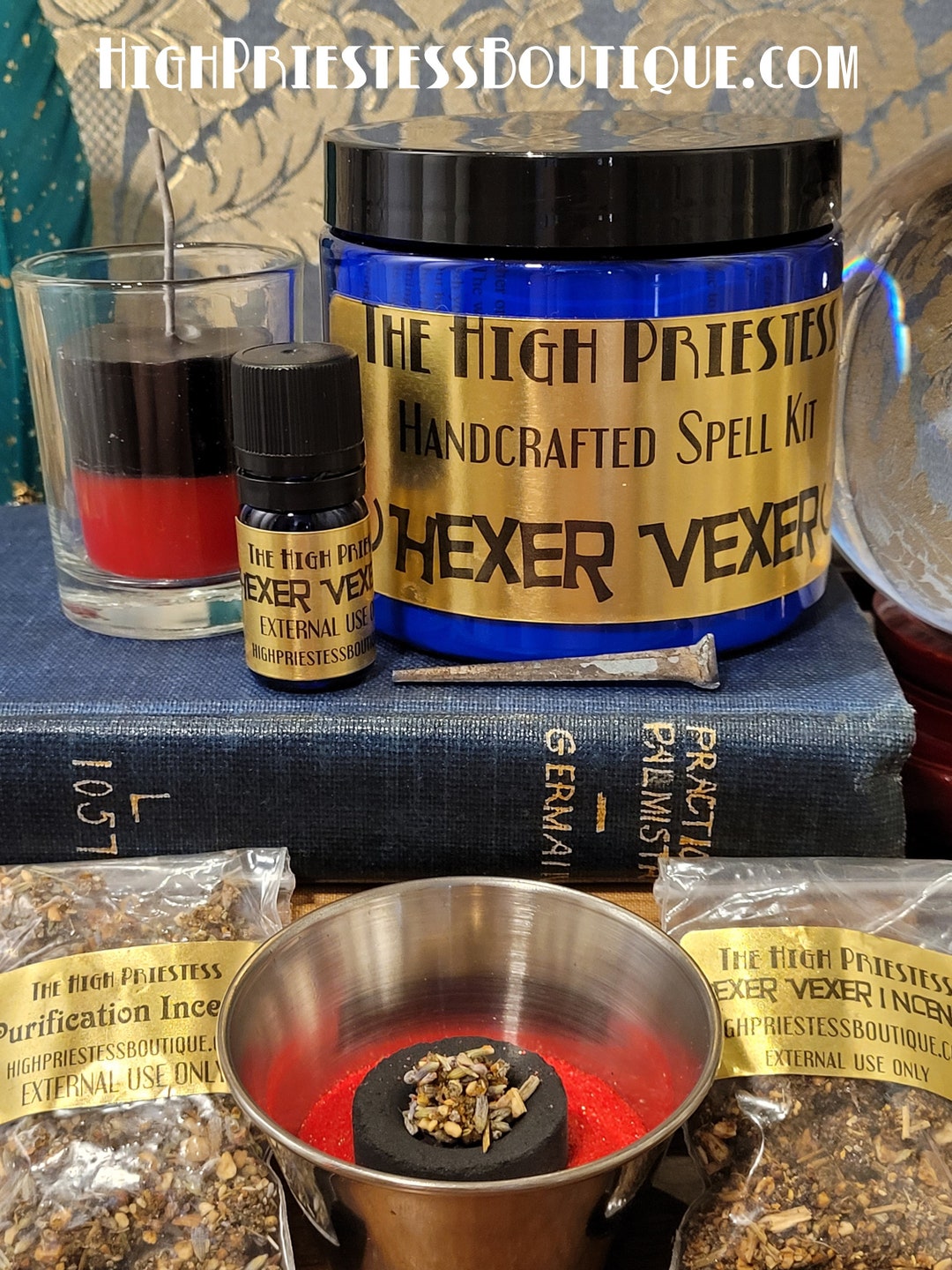 Hexer Vexer Reversal Spell Kit. Send Curses, Hexes, Negativity Back ...