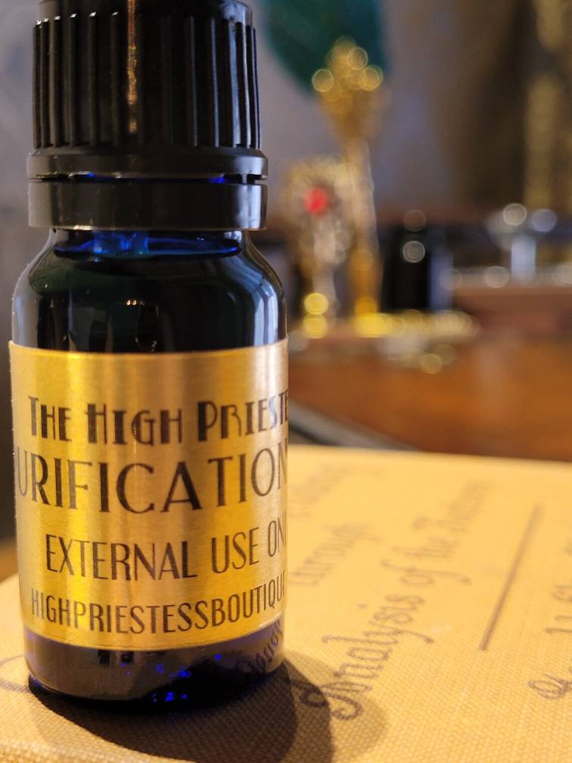 Purification Spell Oil: Easily Cleanses Negative and Incorrect - Etsy