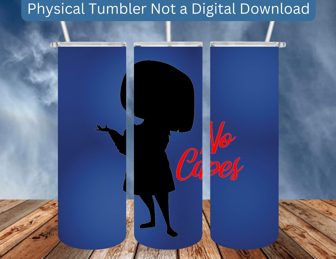 Edna Mode No Capes 20 Oz Tumbler Etsy