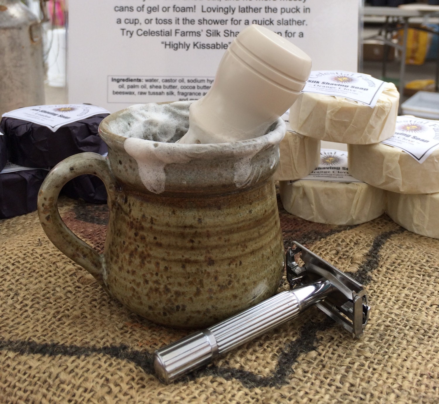 Shaving Soap - Bay Rum, Wet Shave, Cold Process Soap, Shave Soap Bar ...