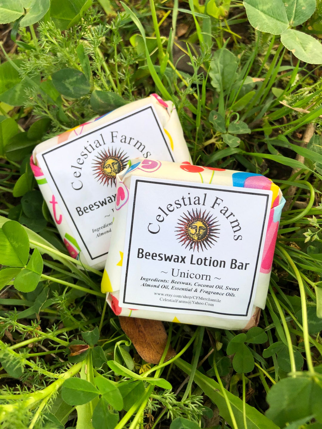 Natural Bees Wax Lotion Bar - Unicorn - Beeswax Moisturizer - Etsy