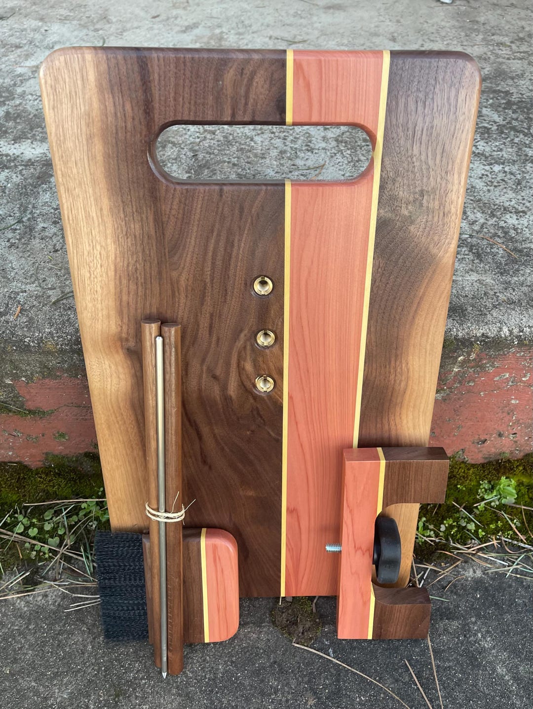 Blending Board for Fiber Wool Cotton -solid Wood - 72 TPI, Black Walnut ...