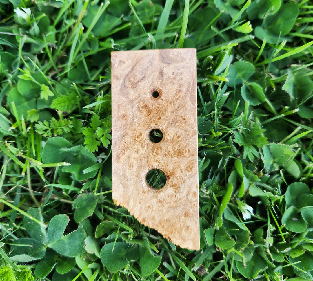 Roving Diz for Wool, Fiber - Roving Gauge - Maple Burl - UNIQUE Live ...