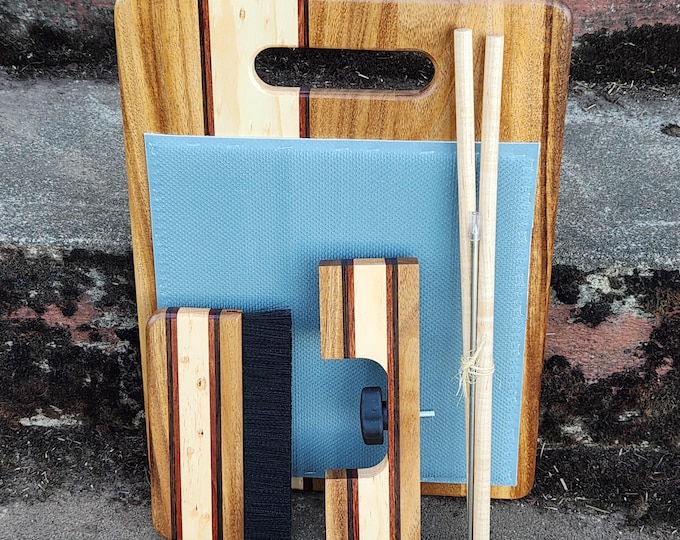 Blending Board, Fiber, Wool, Carding Tools, Rolag Dowels, Blending ...