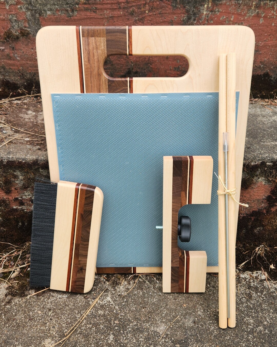 Blending Board, Fiber, Wool, Carding Tools, Rolag Dowels, Blending ...