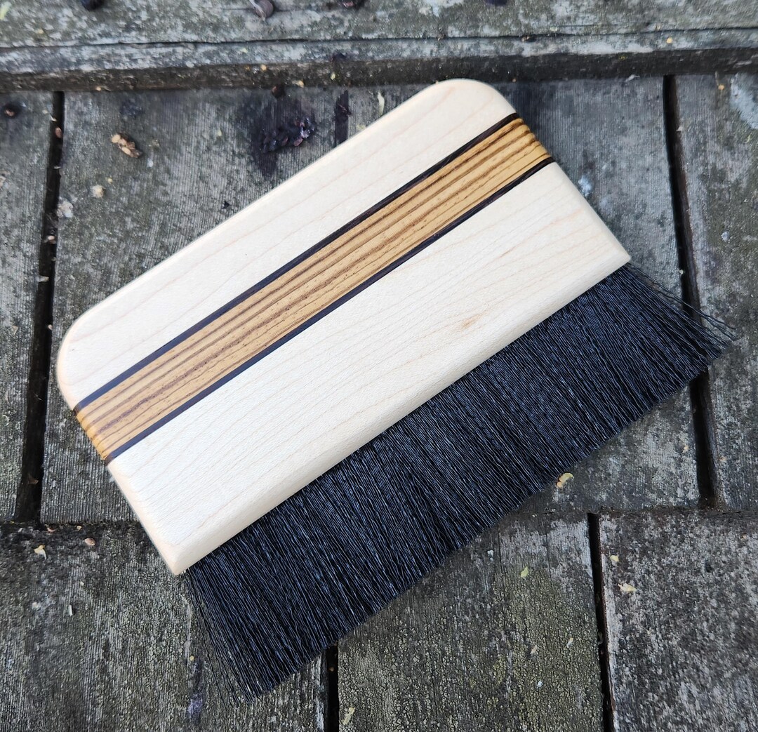 Drum Carder / Blending Board Packing Brush Zebrawood and Maple, 6 Long ...