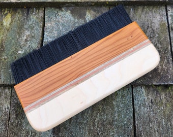 Drum Carder / Blending Board Packing Brush Maple and Purple Heart 8 ...