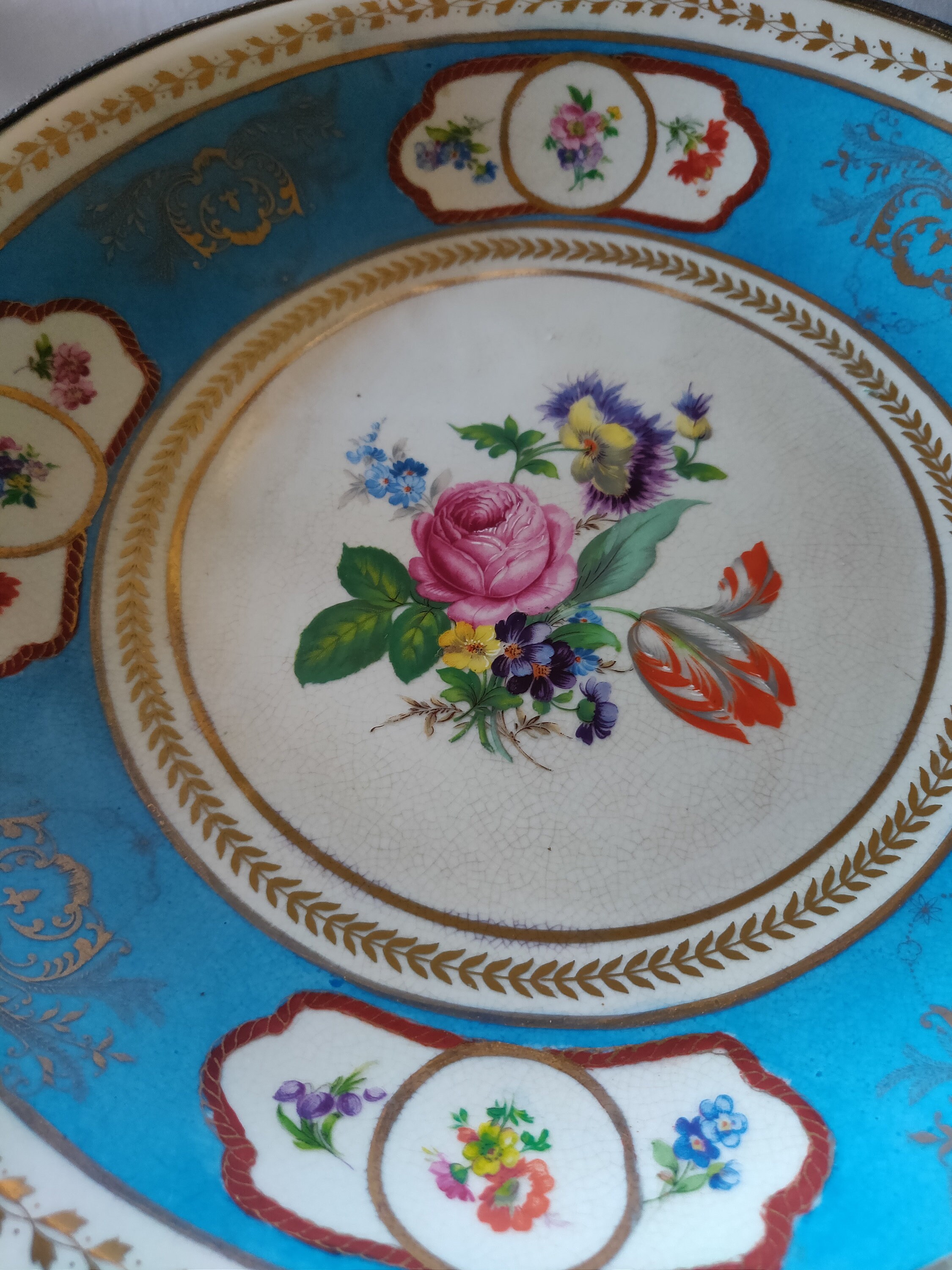 Beautiful dominic Porcelain Ornate Bronze Mounted 4-footed - Etsy