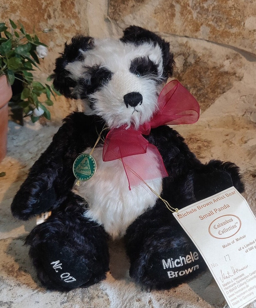 RARE Hermann Zodiac Bear SCORPIO Bear Limited Ed #82/250 Mohair Teddy ...