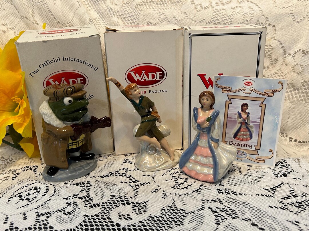 Boxed Wade England Collectors Club Figurines Choice Of: 1-the Wind in ...