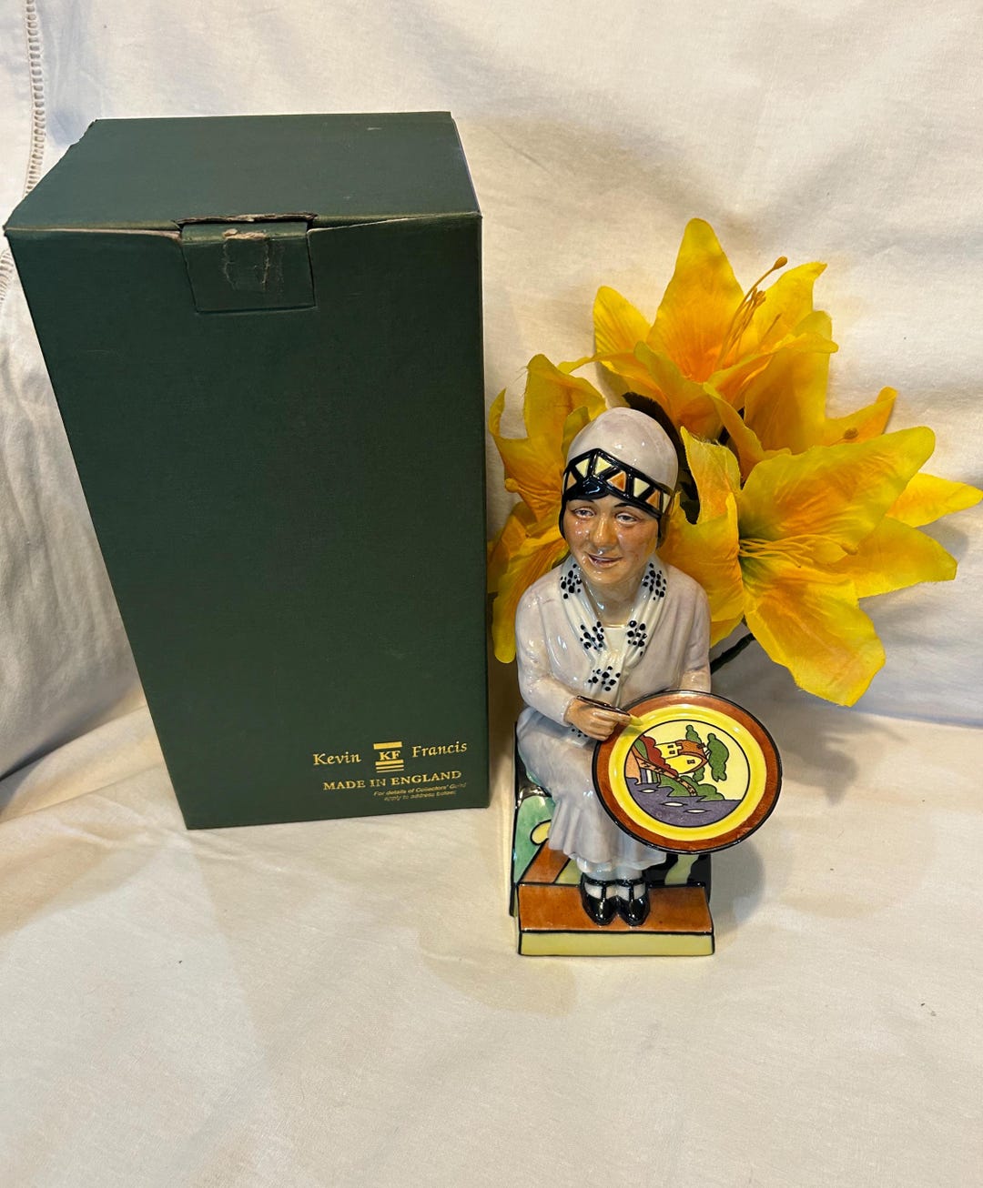 Boxed Kevin Francis Ceramics "clarice Cliff" Character Toby Jug ...